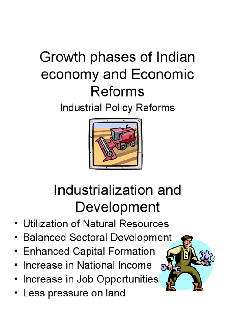 Growth AND iNDUSTRIAL POLICY REFORMS | PDF | Economic Growth | World ...