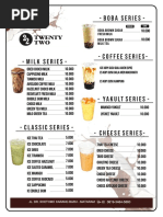 7 Brew Menu | PDF | Chocolate | Non Alcoholic Drinks