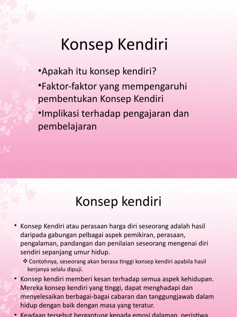 Konsep Kendiri | PDF