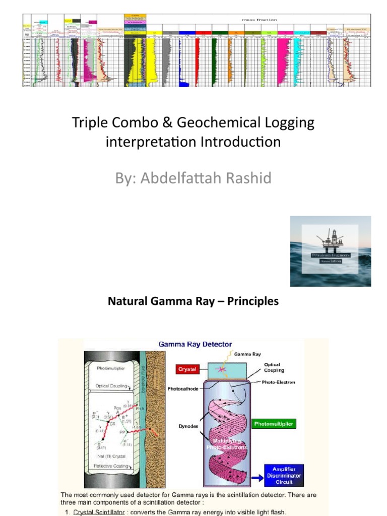 By: Abdelfattah Rashid: Triple Combo & Geochemical Logging ...