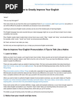 08pronouncing The Letters M N and NG | PDF