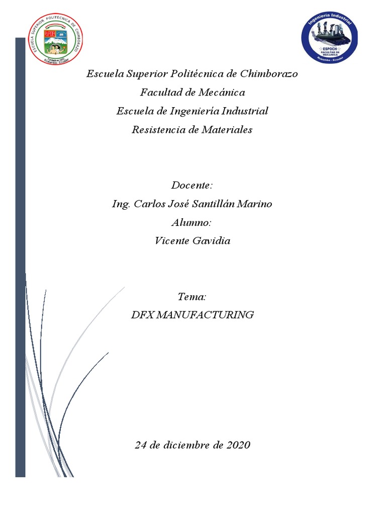 DFX Manufacturing | PDF