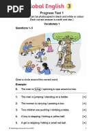 Cambridge Global English Level 3 Sample Test | PDF