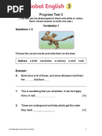 Cambridge English Level 3 Test | PDF