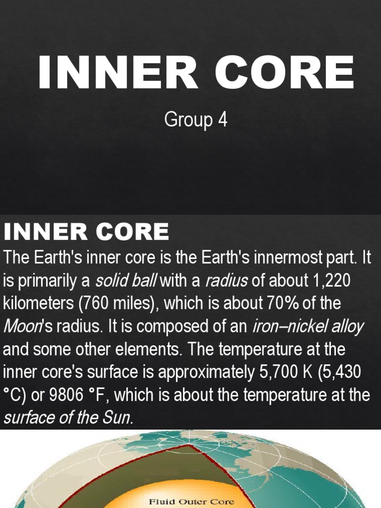 Inner Core | PDF | Planetary Core | Planetary Science