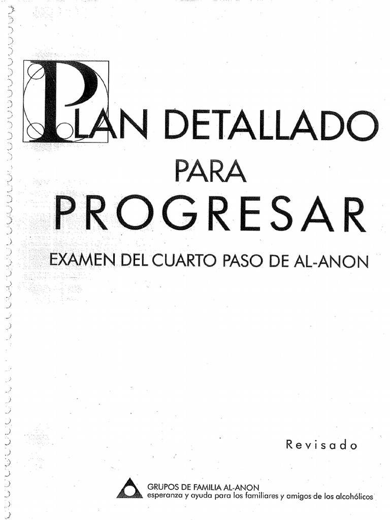 Libro Plan Detallado para Progresar PDF | PDF