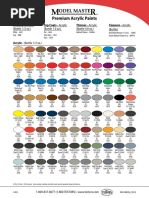 Revell Conversion Color Chart | PDF | Blue | Green
