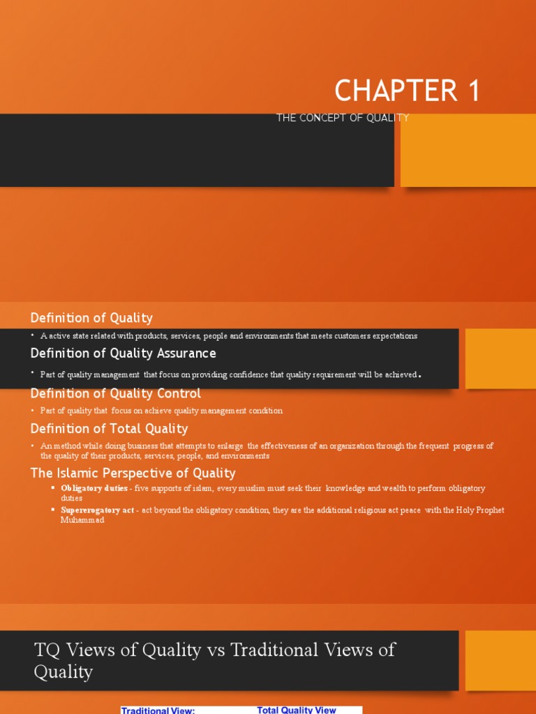 Understanding Quality in Management | PDF | Business