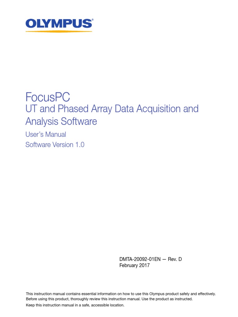 Focus PC User Manual | PDF | Computer Program | Programming