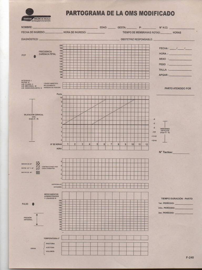 Partograma PDF | PDF