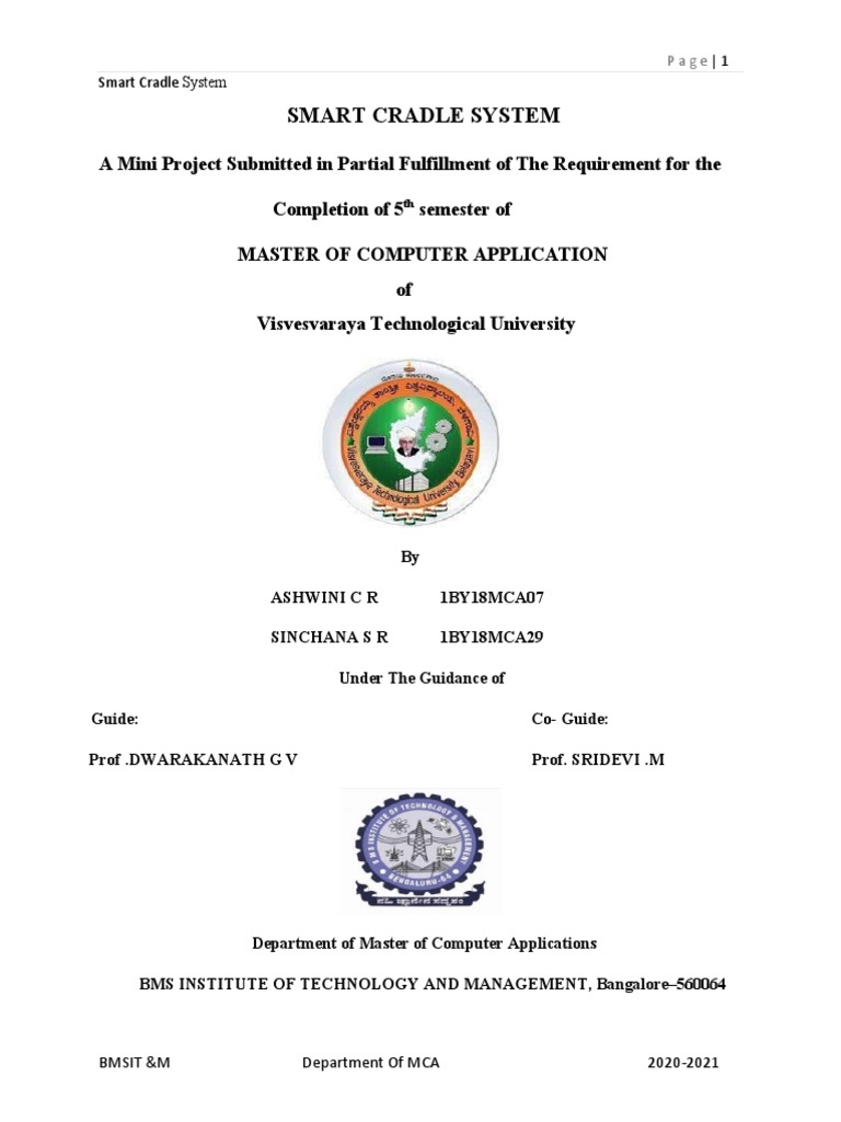 Smart Cradle - Project Report | PDF | Arduino | Computer Science