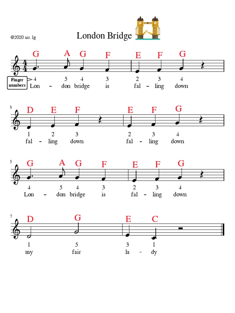 London Bridge Notes | PDF