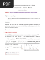 Aplicação da Regra de Ruffini | PDF | Divisão (Matemática) | Álgebra