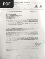 NHAI Policy Circular No. 9-2-34 | PDF