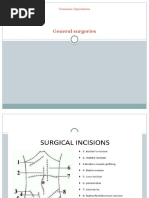 Type of Incisions | PDF | Abdomen | Wound