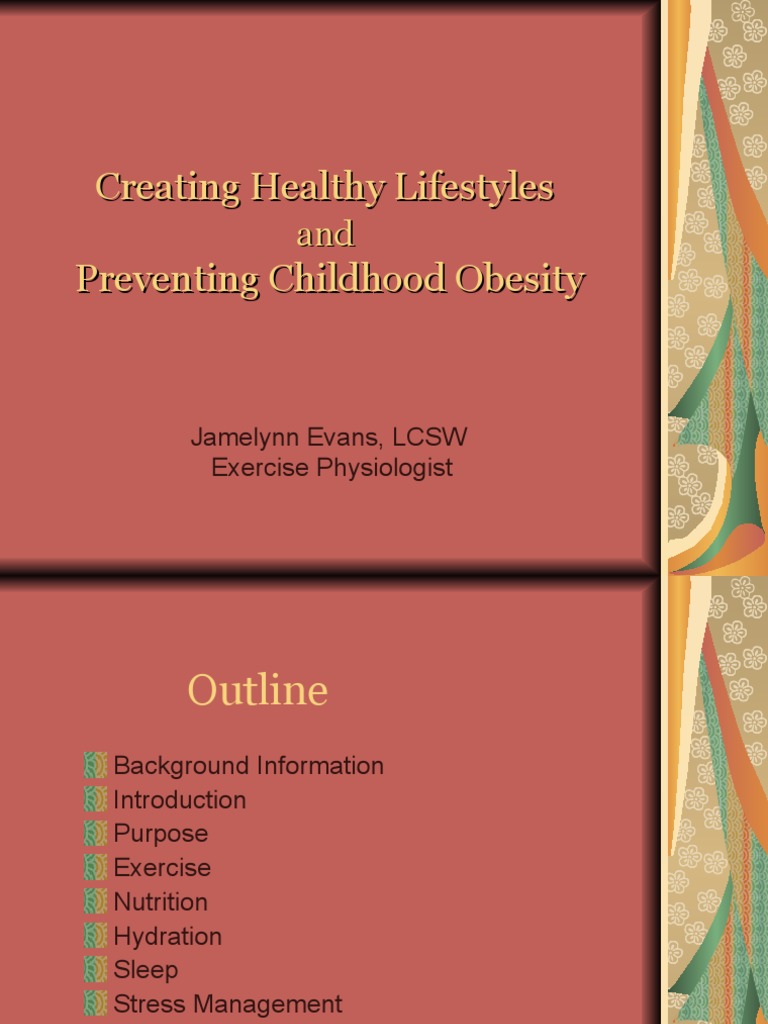 Creating Healthy Lifestyles Preventing Childhood Obesity | PDF ...