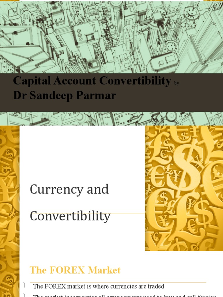 Captal Acc Convertibility | PDF | Reserve Bank Of India | Capital Account