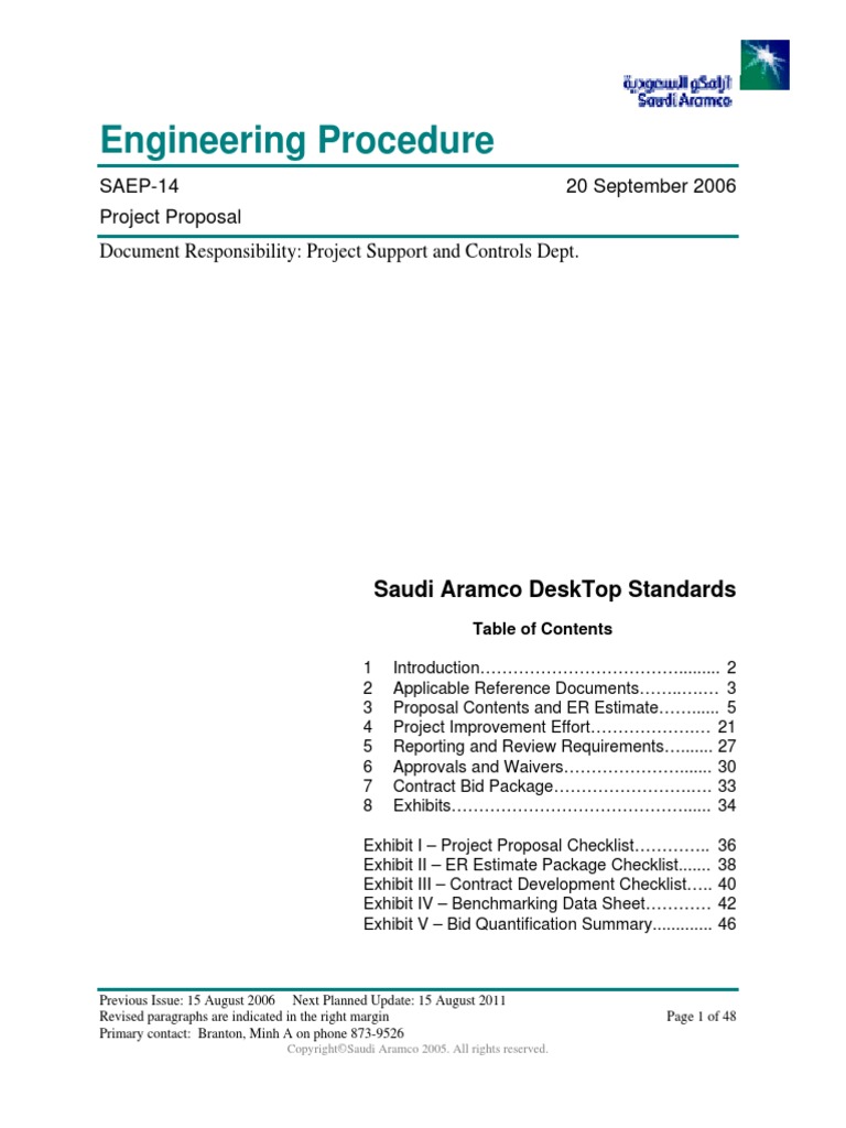 Saep 14 PDF | PDF | Environmental Impact Assessment | Specification ...