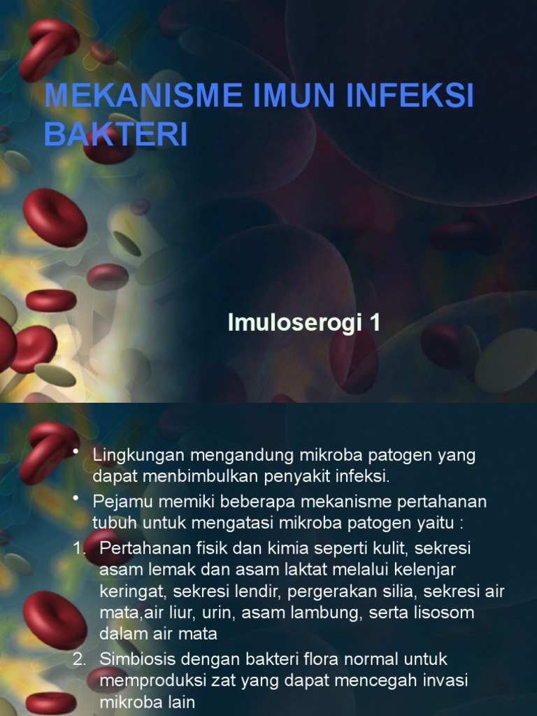 Mekanisme Imun Infeksi Bakteri | PDF