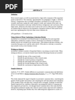 Article Review Sample | PDF | Abstract (Summary) | Science