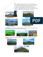 Mga Bundok at Bulkan Sa Pinas | PDF