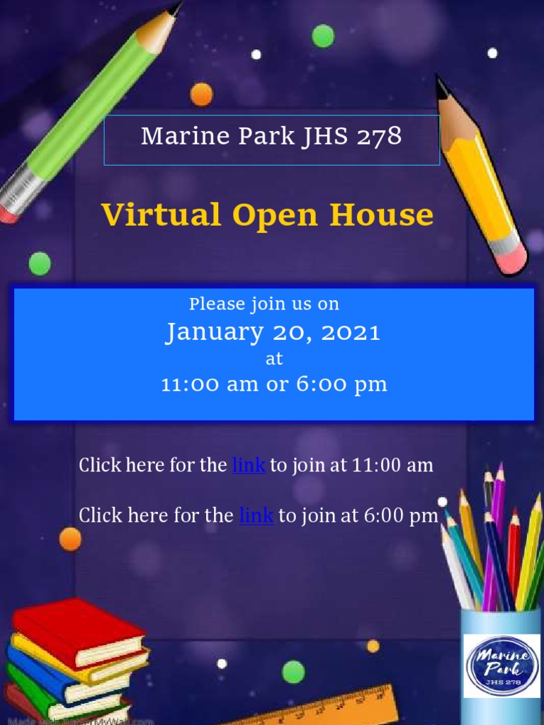 Marine Park JHS 278 Virtual Open House | PDF
