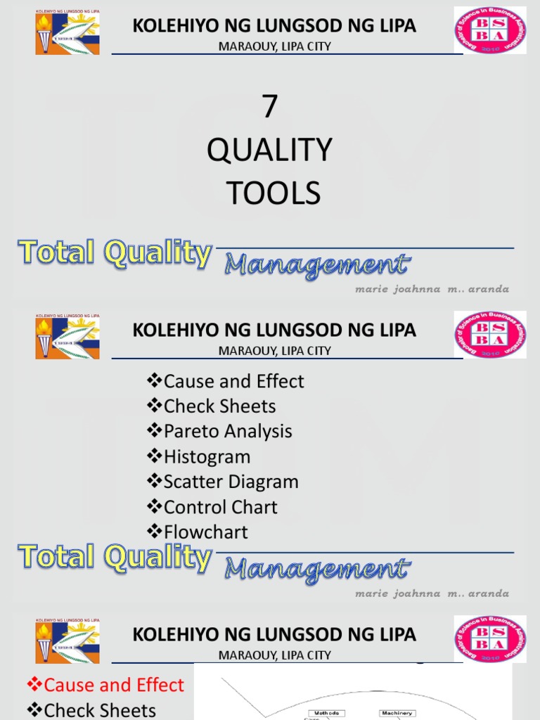 7 Quality Tools | PDF | Computing | Business
