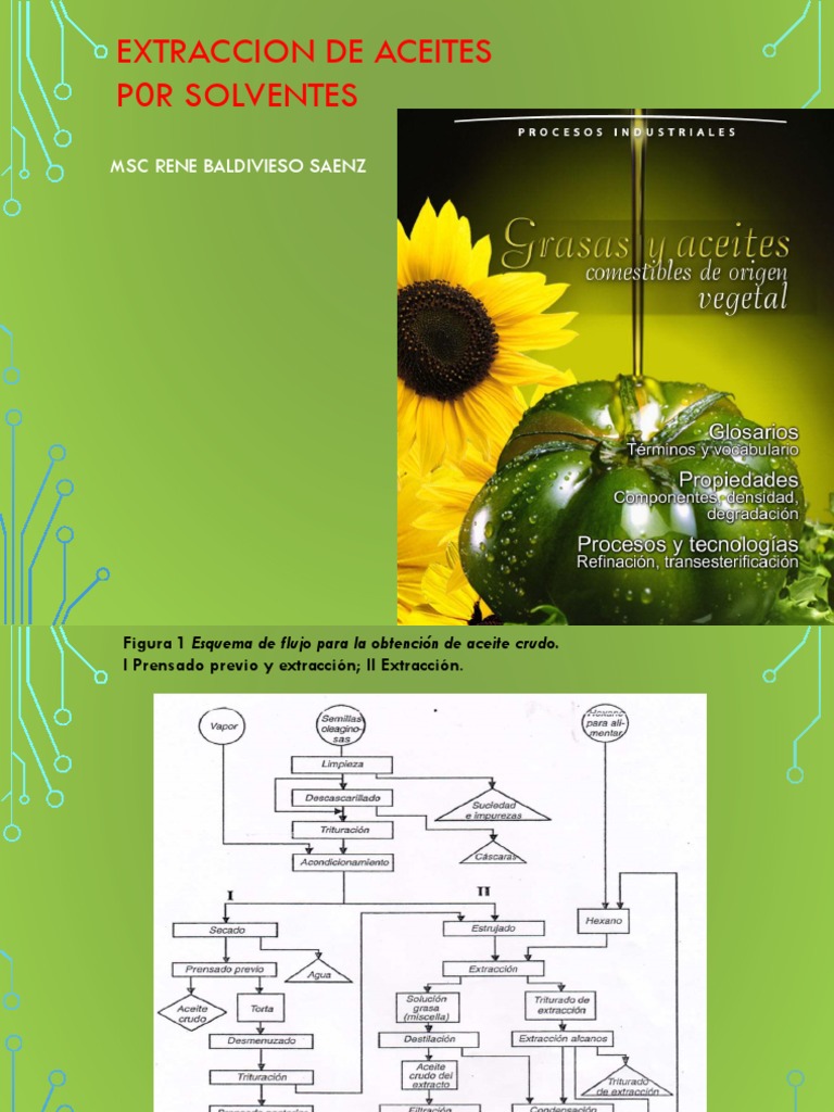 Extracción de Aceites por Solventes | PDF | Destilación | Solvente
