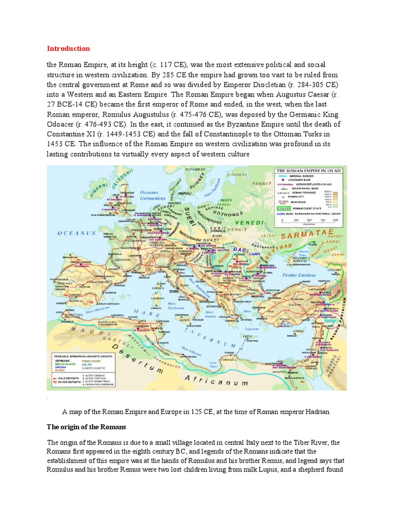 Roman Empire | Download Free PDF | Byzantine Empire | Ancient Rome
