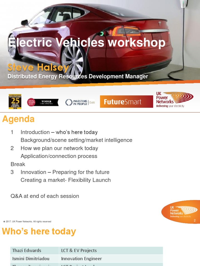 Electrical Vehicle Workshop Ukpn Pdf Pdf Electric Vehicle Plug In