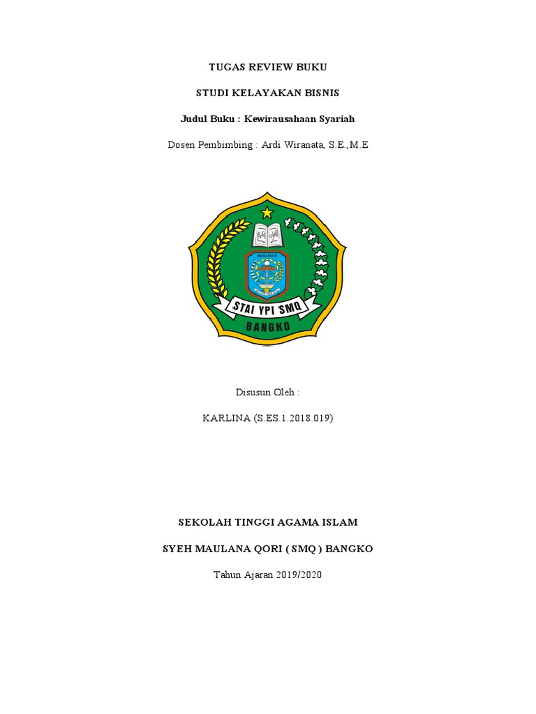 Review Buku Kewirausahaan Syariah | PDF