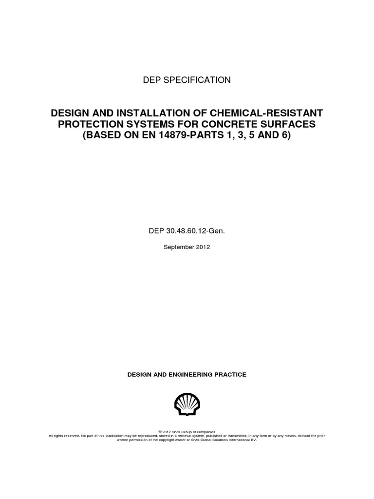 Design and Installation of Chemical-Resistant Protection Systems For ...