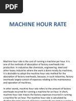 Format To Computation of Machine Hour Rate | PDF | Depreciation ...