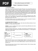 Introduction To Economics Unit 1 | PDF | Economics | Macroeconomics