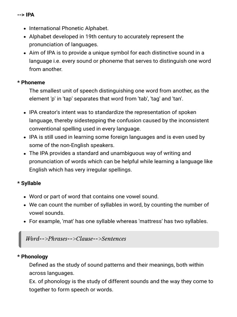 IPA and Its Uses | PDF | Phoneme | Syllable