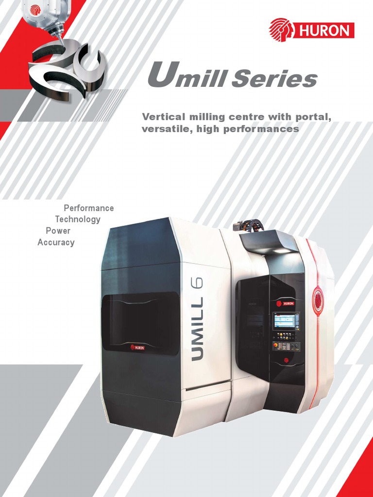 Umill Series - English - 2019 09 | PDF | Bearing (Mechanical) | Machining