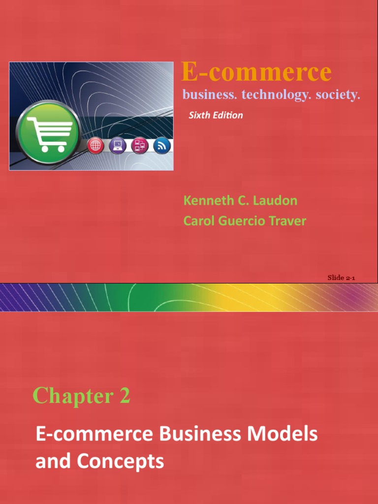 E-Business Model | PDF | E Commerce | Business Model