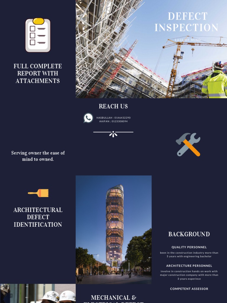 Comprehensive Defect Inspection Services | PDF