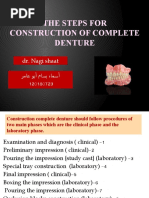 Clinical and Laboratory Steps in Complete Denture Construction | PDF ...