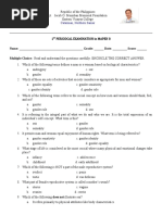 Mate Preferences Questionnaires | PDF | Mating | Human Nature