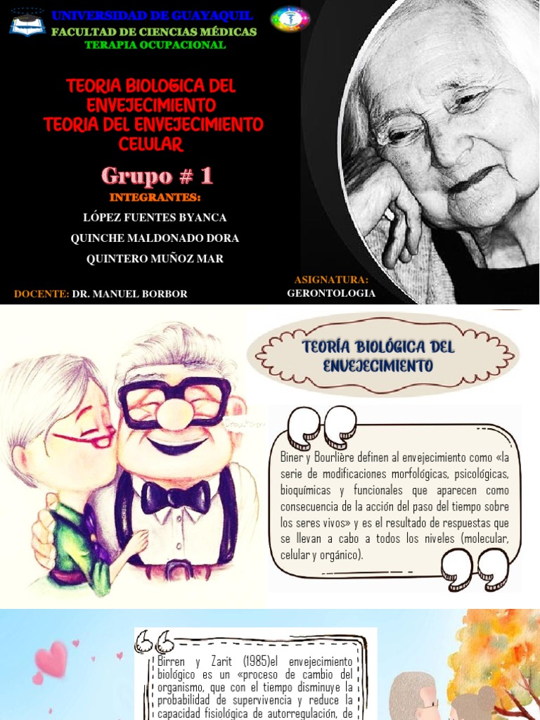 Rb#1 - Teoría Biológica Del Envejecimiento | PDF | Envejecimiento | Biología Celular)