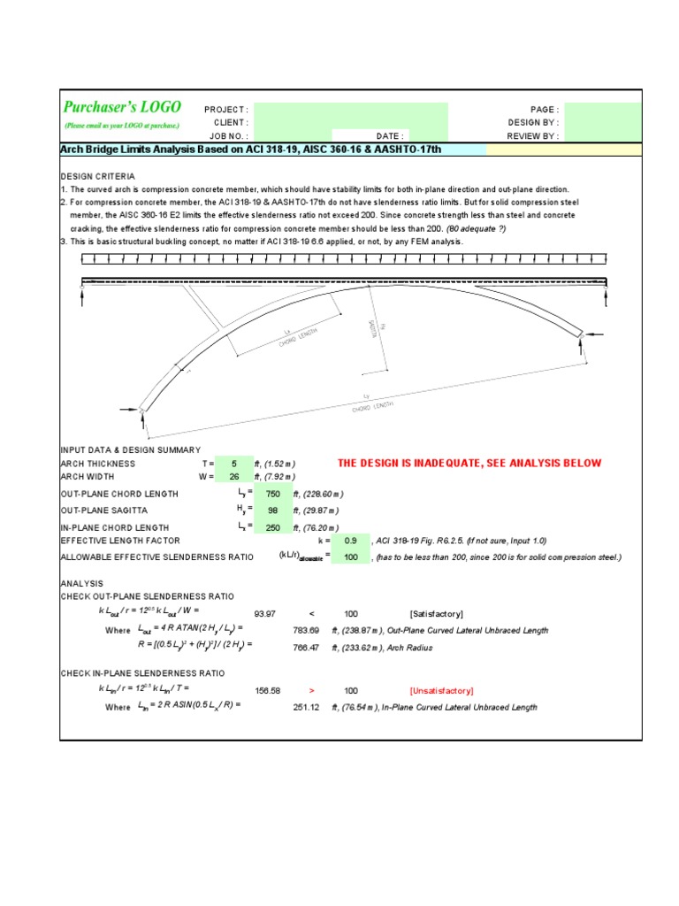 Arch Bridge Limits | Download Free PDF | Architectural Design ...