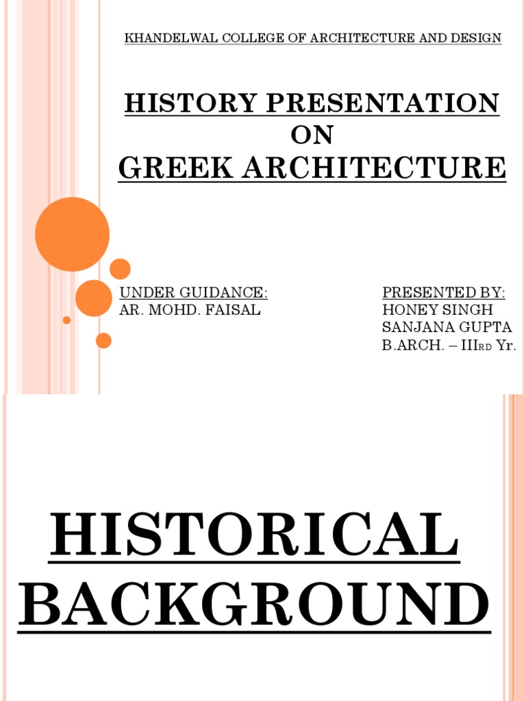 Greek Architecture | PDF | Column | Classical Antiquity