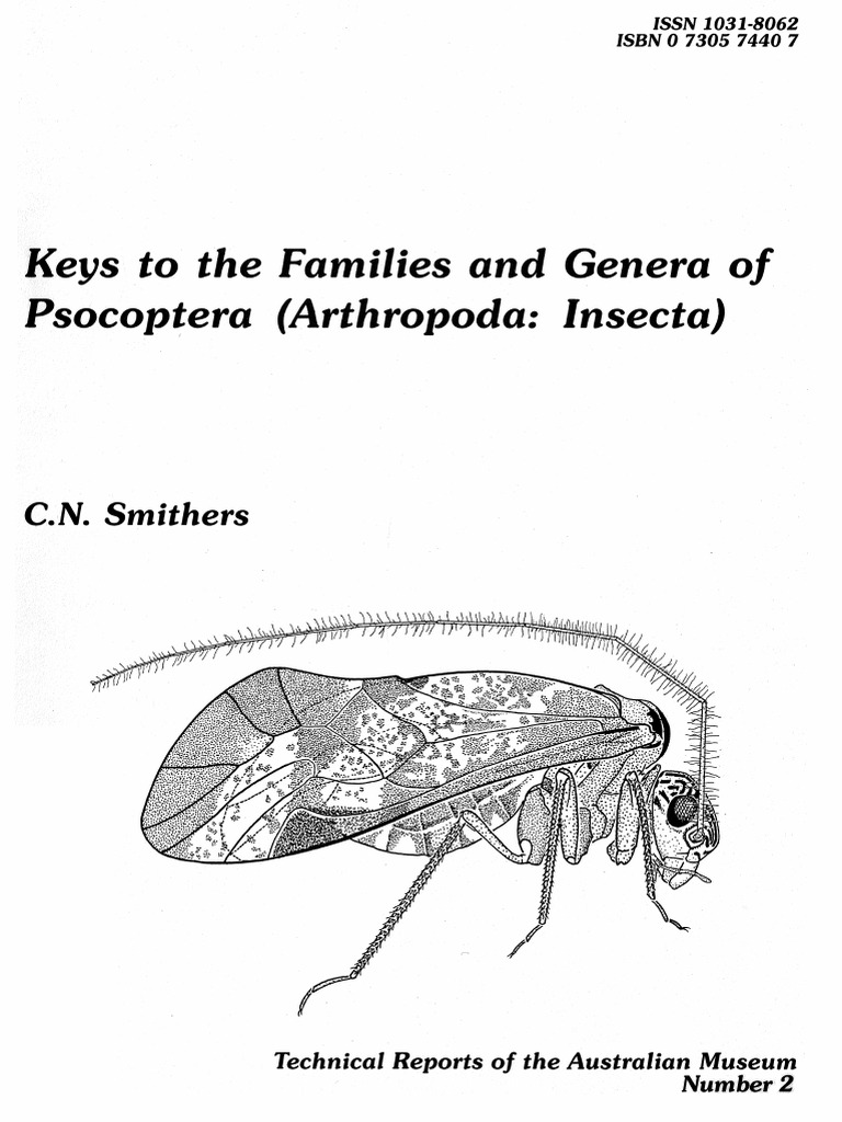 Key Psocoptera PDF | PDF | Insects | Arthropods