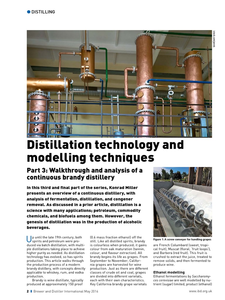 Distillation Technology and Modelling Techniques: Part 3: Walkthrough ...