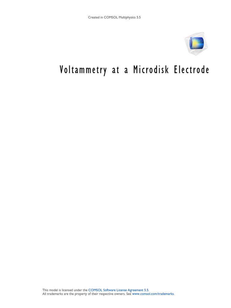 Voltammetry at A Microdisk Electrode | PDF | Redox | Electrochemistry