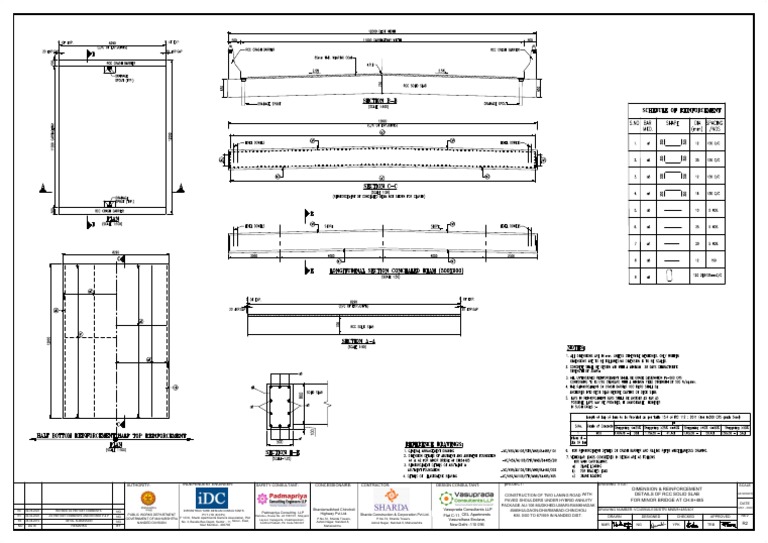 Drawing Title: Scale Safety Consultant:: Dimension & Reinforcement ...