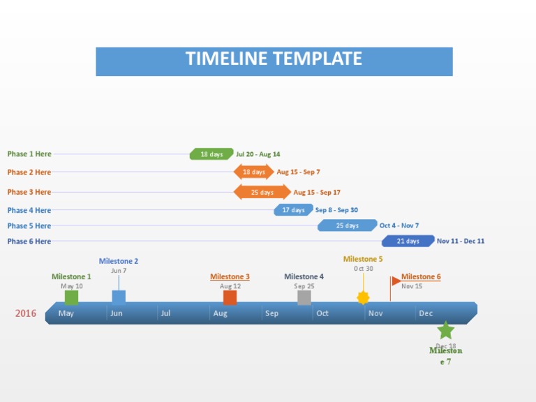 Timeline Template 05 | PDF