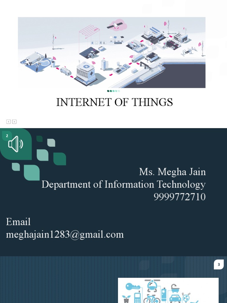 Unit1 IOT-Introduction | PDF | Internet Of Things | Internet