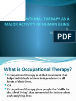 Occupational Behavior Model | PDF | Occupational Therapy | Motivation